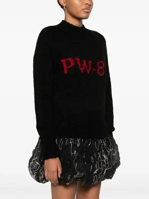 Paloma Wool Intarsia-knit Logo Jumper