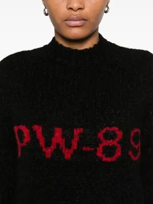 Paloma Wool Intarsia-knit Logo Jumper