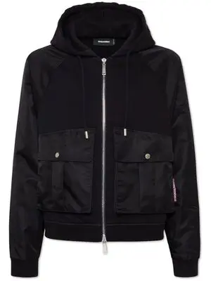 Dsquared2 Zip-up Cotton Hoodie