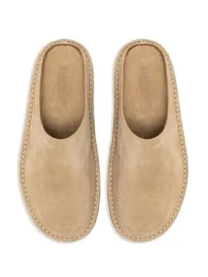 BUTTERO® Suede Slippers - Neutrals