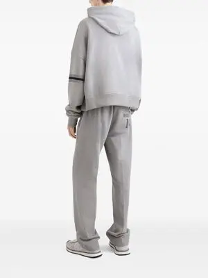 Dolce & Gabbana Logo-print Hoodie - Grey