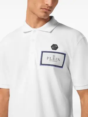 Philipp Plein Label Polo Shirt
