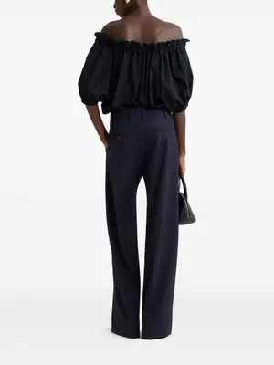 PATOU Drawstring T-shirt - Black