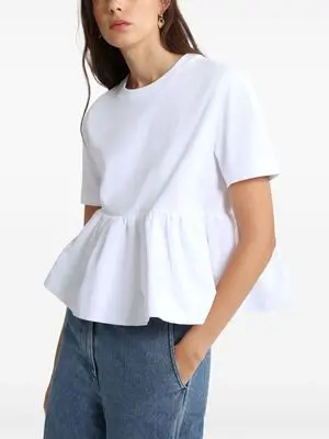 Patou Ruffle-hem T-shirt