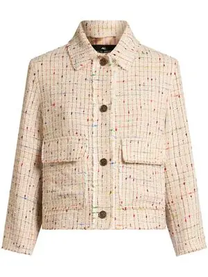Etro Bouclé Tweed Jacket