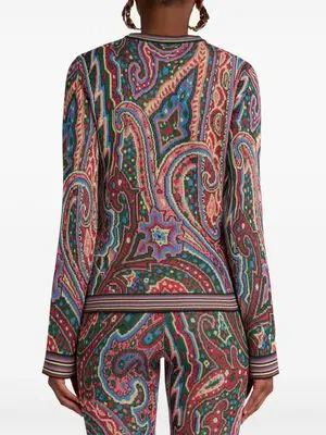 Etro Paisley-jacquard Sweater