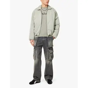 DAILY PAPER Logo-patch Woven Puffer Jacket
