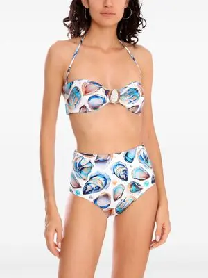 BRIGITTE Shell-print Bikini Set
