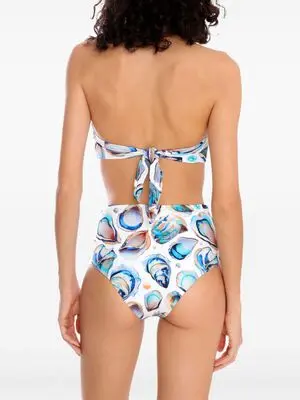 BRIGITTE Shell-print Bikini Set