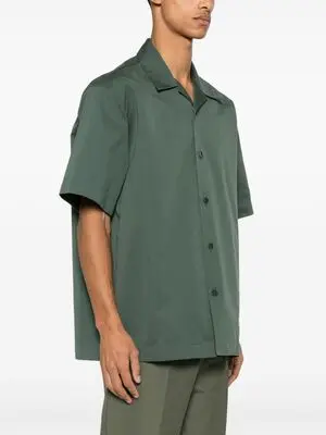 JIL SANDER Poplin Shirt - Green