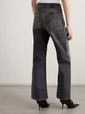 Acne Studios 2021 Distressed Wide-leg Jeans - Black