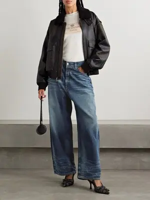 Acne Studios 2023 Mid-rise Wide-leg Jeans