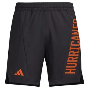 Adidas Miami Hurricanes Designed For Training Aeroready Shorts