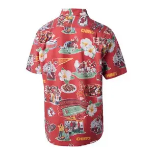 Reyn Spooner Kansas City Chiefs Scenic Button-down Shirt - Red