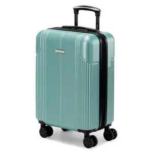 Marc New York Horizon 21-inch Upright Carry-on Suitcase - Cool Mint