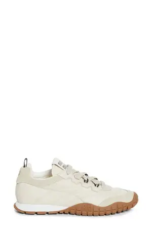 Miu Miu Quilted Nylon Sneakers - F0304 Avorio