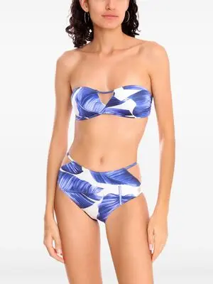 BRIGITTE Leaf-print Bikini Set