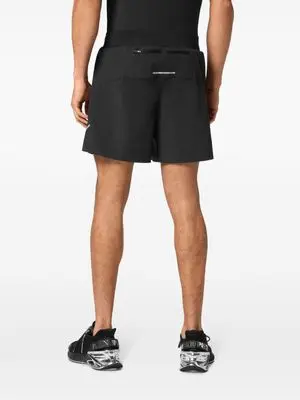 PLEIN SPORT Scratch-print Running Shorts