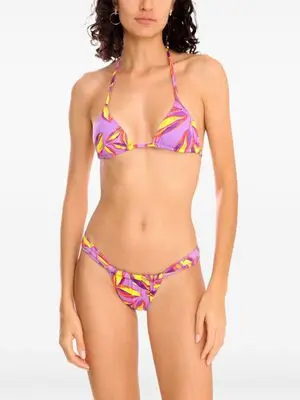 BRIGITTE Leaf-print Bikini Set