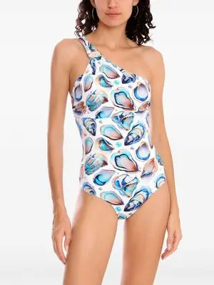 BRIGITTE Shell-print Swimsuit