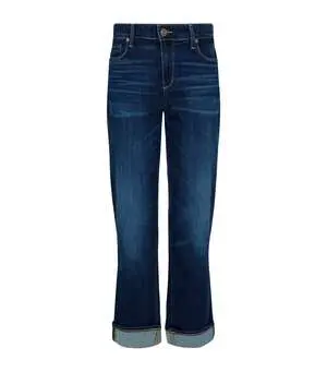 Paige Brigitte Cropped Straight Jeans