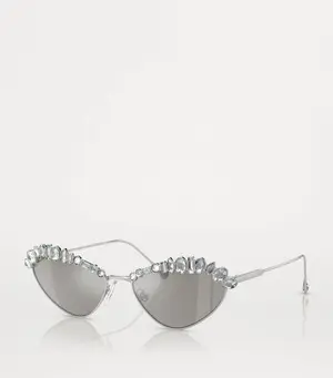 SWAROVSKI Cat Eye Sk7009 Sunglasses