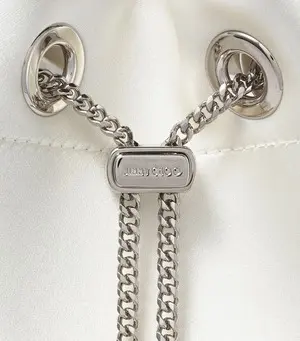 JIMMY CHOO Bon Bon Top-handle Bag - Ivory