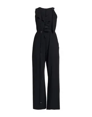 High Sleeveless Jumpsuit