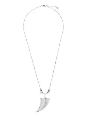 Alexander McQueen Charm-detail Necklace - Silver
