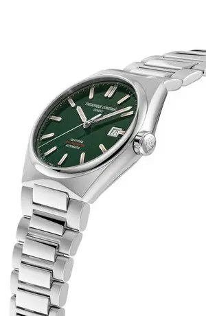 FREDERIQUE CONSTANT Highlife Automatic Cosc Bracelet Watch - Silverone