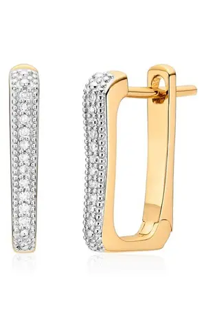 Monica Vinader Pave Earrings