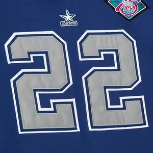 Mitchell & Ness Emmitt Smith Dallas Cowboys Pullover Hoodie - Navy