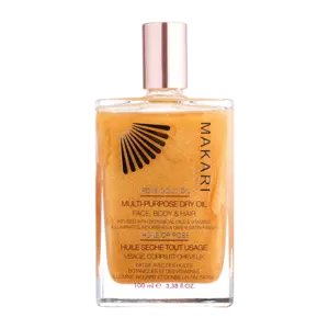 MAKARI Or Rose 24k Gold Multi Purpose Dry Oil - None