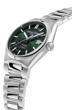 FREDERIQUE CONSTANT Highlife Automatic Cosc Bracelet Watch - Silver-tone