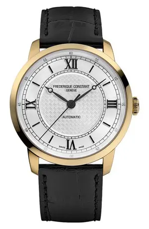 FREDERIQUE CONSTANT Classics Automatic Strap Watch - Black