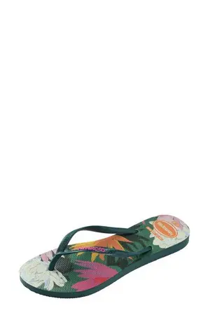 Havaianas Slim Flip Flop - Pantanal Green