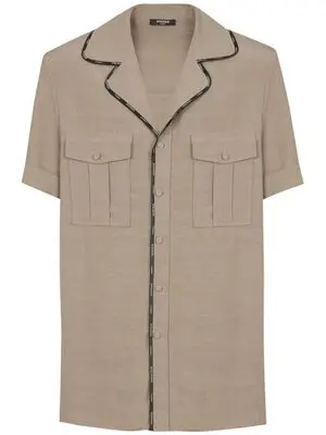Balmain Contrast-trim Shirt