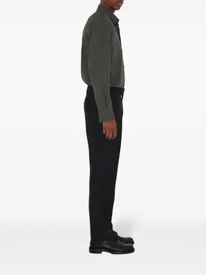 Burberry Wool Tailored Trousers - Black