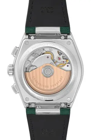 FREDERIQUE CONSTANT Highlife Chronograph Strap Watch - Green