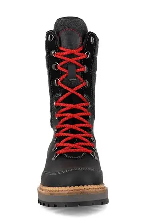 SANTANA CANADA Cariboo Waterproof Mixed Media Boot - Black Red