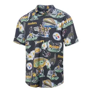Reyn Spooner Pittsburgh Steelers Scenic Button-down Shirt - Black