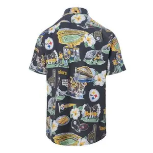 Reyn Spooner Pittsburgh Steelers Scenic Button-down Shirt - Black