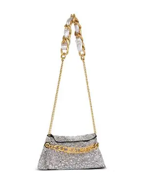 Balmain 1945 Rhinestone-embellished Clutch