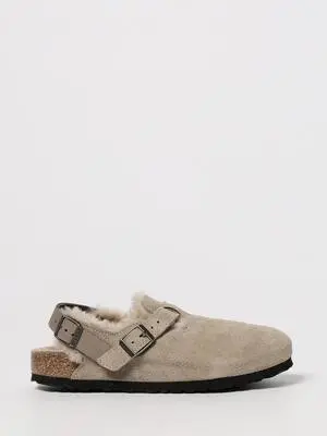 BIRKENSTOCK Buckled Clogs - Brown