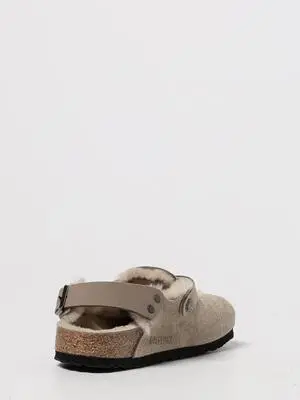 BIRKENSTOCK Buckled Clogs - Brown