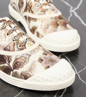 Valentino Garavani Bay Bay Jacquard Sneakers