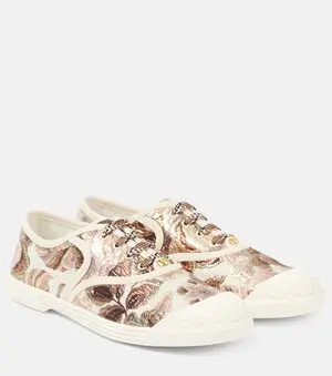 Valentino Garavani Bay Bay Jacquard Sneakers - Multicoloured