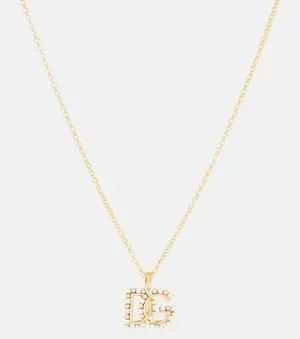 Dolce & Gabbana Dg Embellished Necklace - Gold