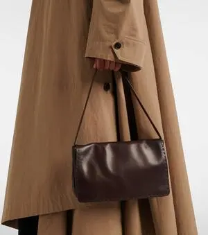THE ROW Nuance Leather Shoulder Bag