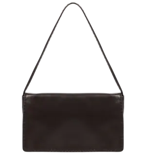 THE ROW Nuance Leather Shoulder Bag - Brown
